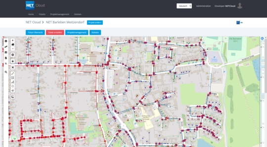 Der mobiler Zugriff auf Ihre Netz­daten mit NET Cloud | TKI Software